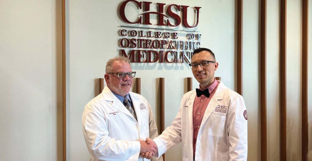 CHSU Student Receives Prestigious Arnstein Minority Student Scholarship ...